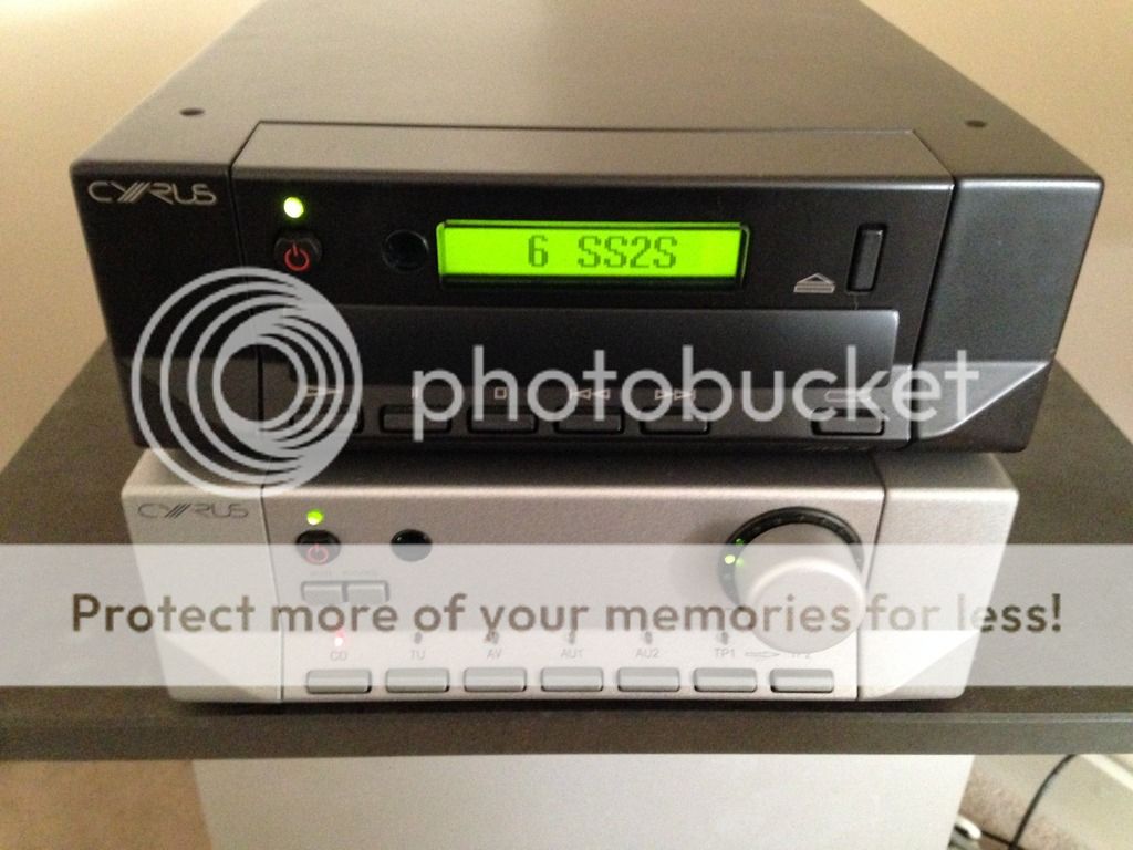 Cyrus 8 amp and Cyrus DVD 8 ---- both in excellent condition with all ...